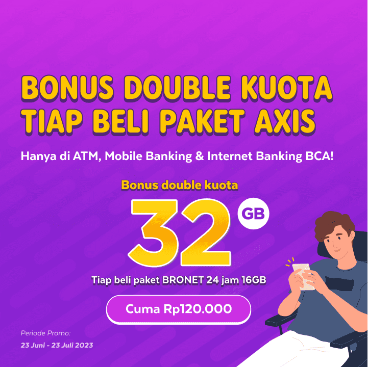 Promo Paket Data Paling Hemat - AXIS