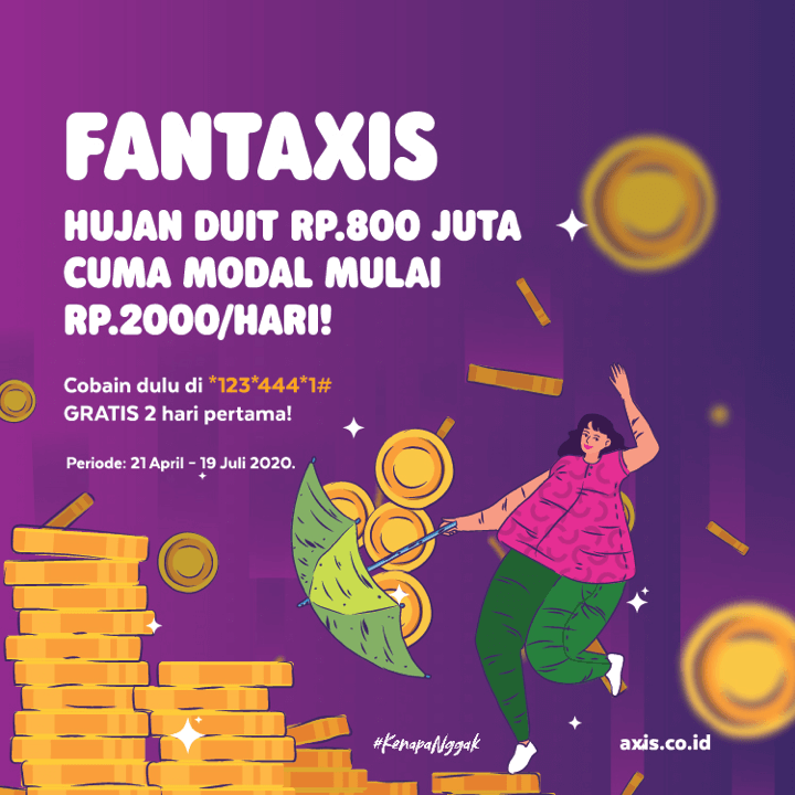 Promo Paket Data Paling Hemat - AXIS
