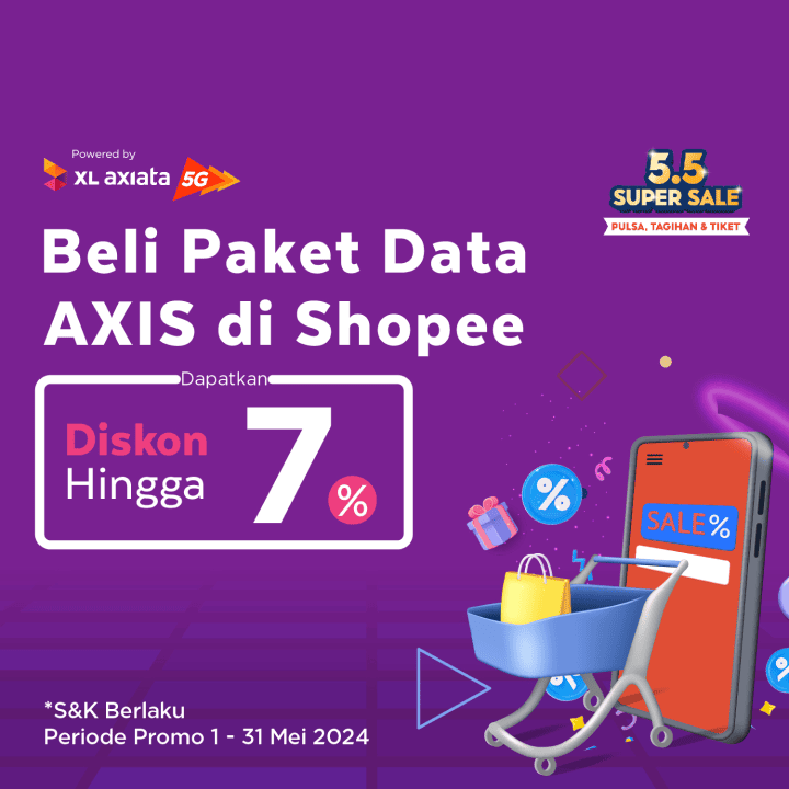 Promo Paket Data Paling Hemat - AXIS