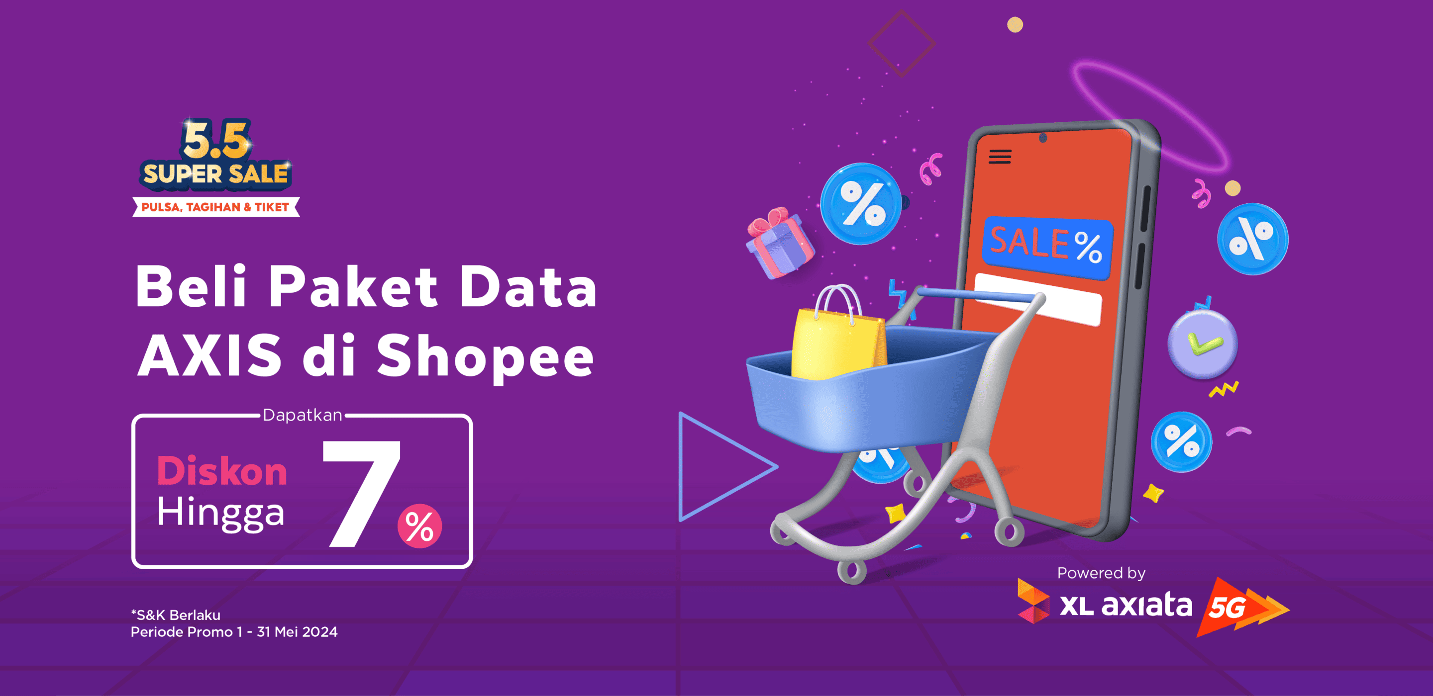 Promo Paket Data Paling Hemat - AXIS